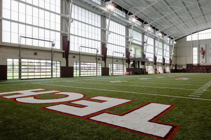 Virginia Tech University // Indoor Practice Facility | Major Industries