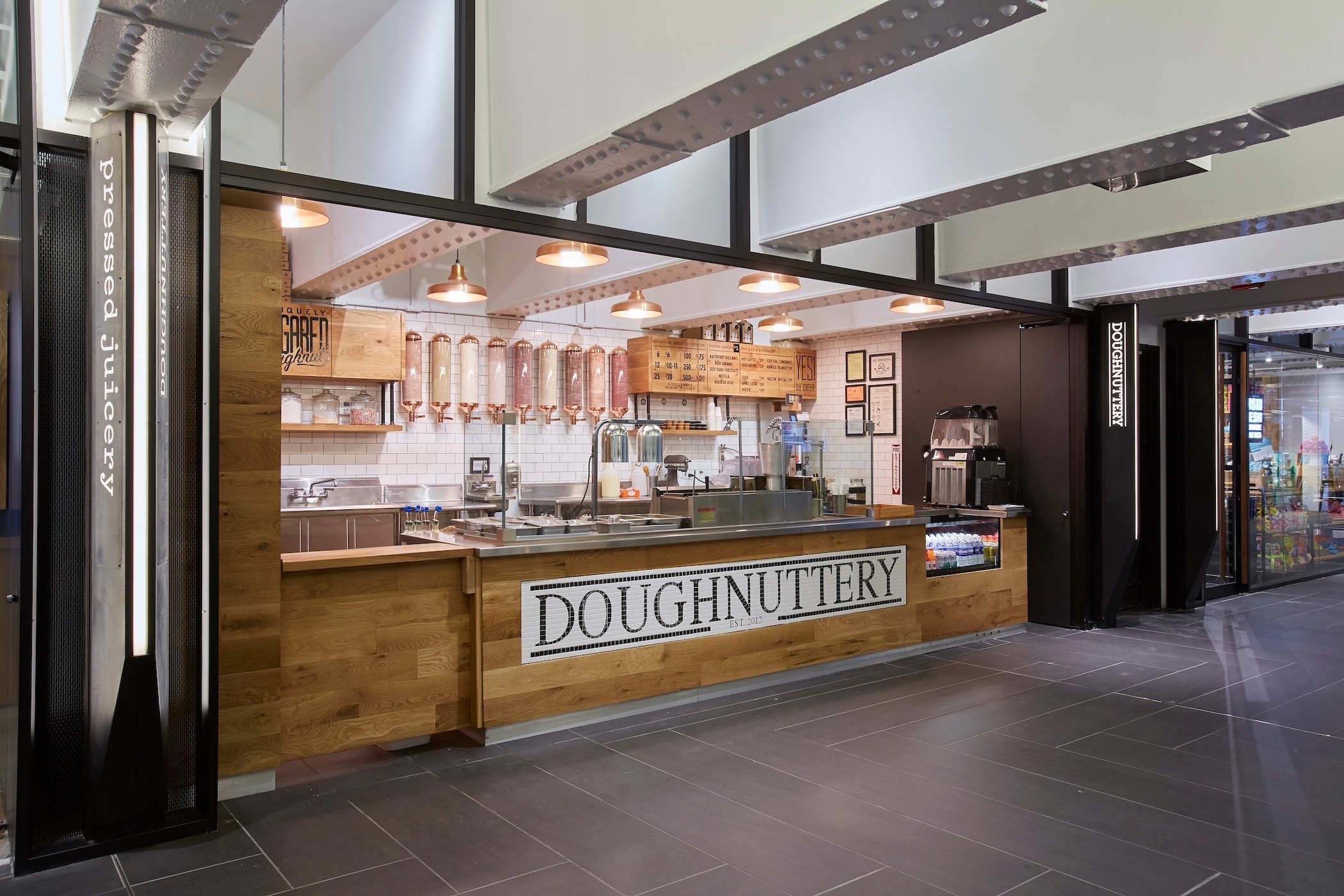 Mall donut shop design | Barn Light Electric