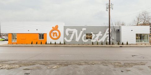 Grocery store exterior design