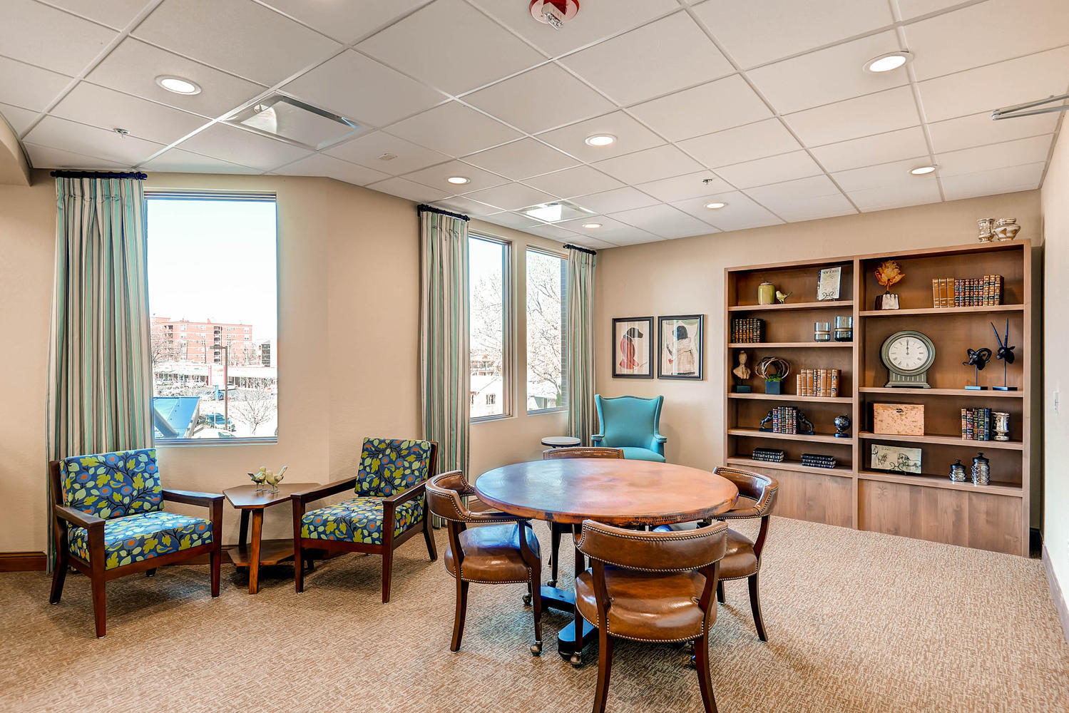 Mayfair Park Library | Aneka Interiors Inc