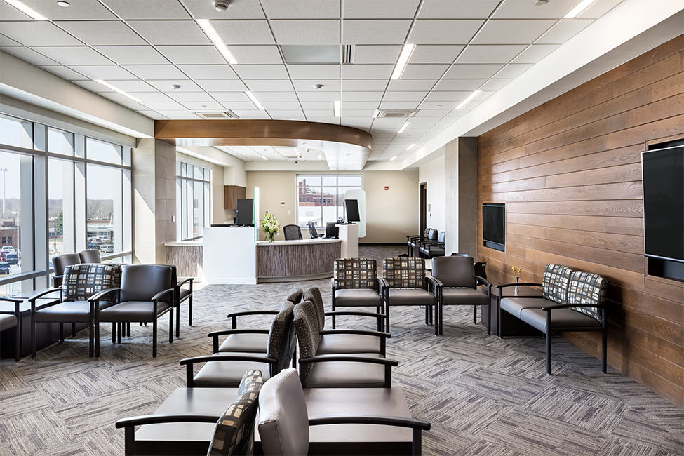 medical center waiting area | Shive-Hattery