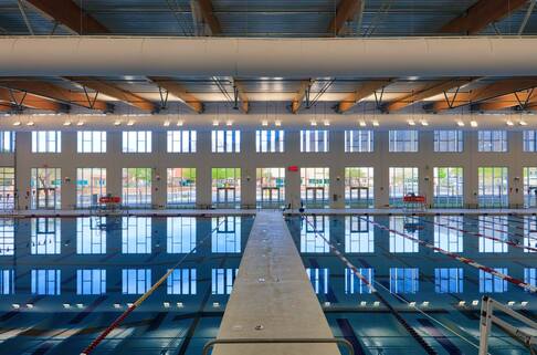 Natatorium Projects | Meteor Lighting