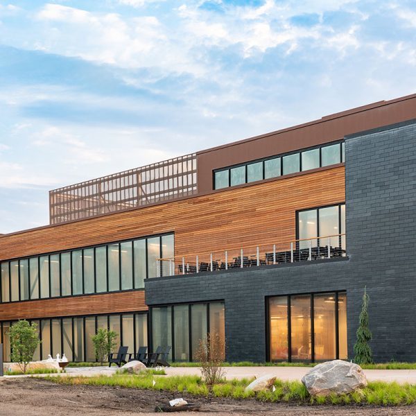 MG McGrath Mixed Use Building exterior patio | MG McGrath Inc.