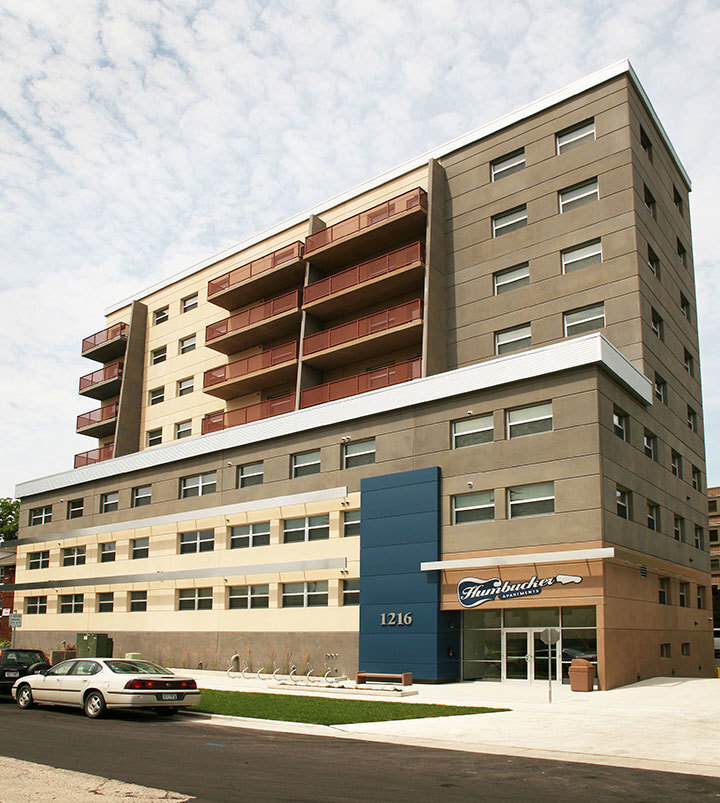 Mid states concrete Humbucker Apartments exterior precast | Mid-States ...