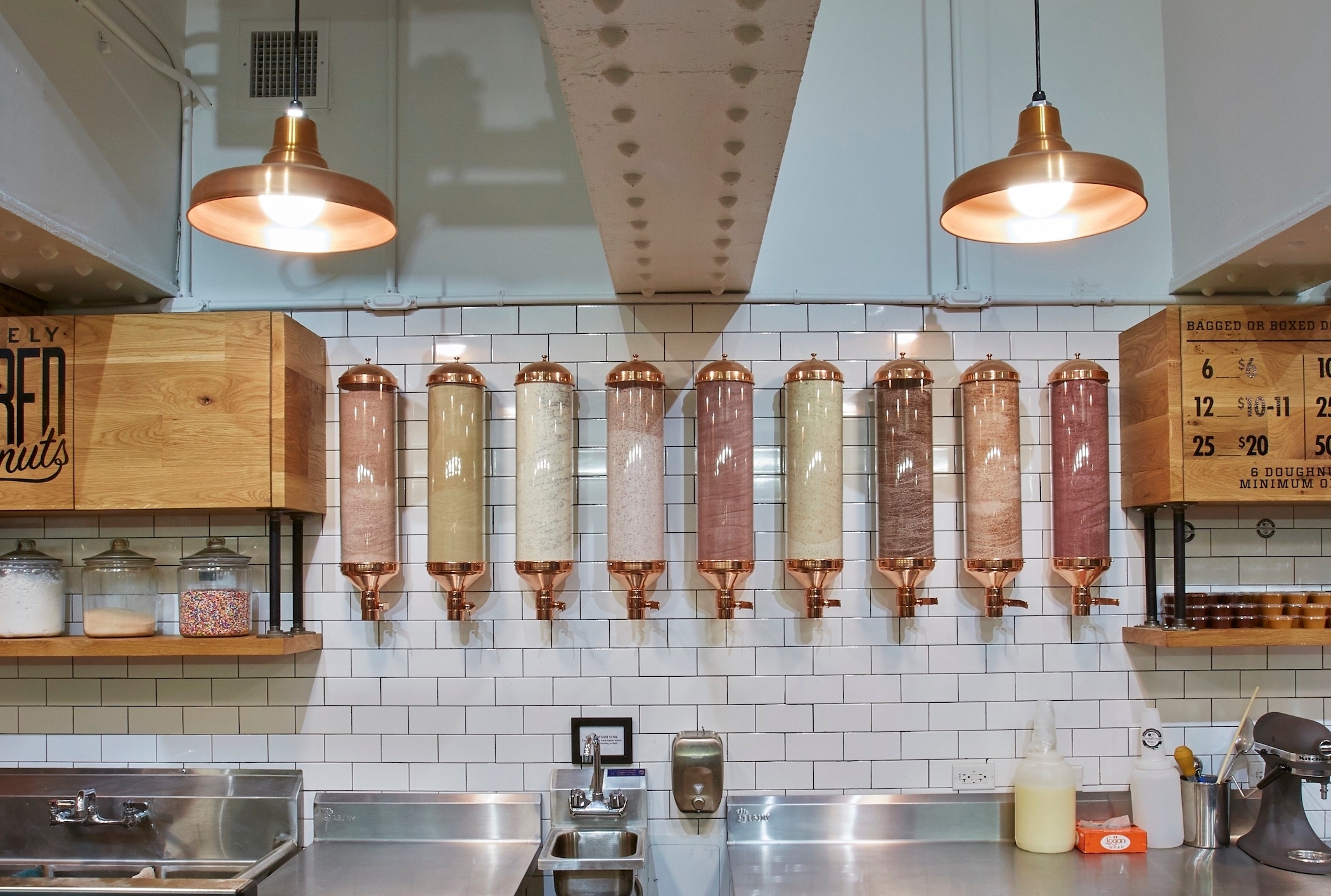 Mini store storage and layout | Barn Light Electric