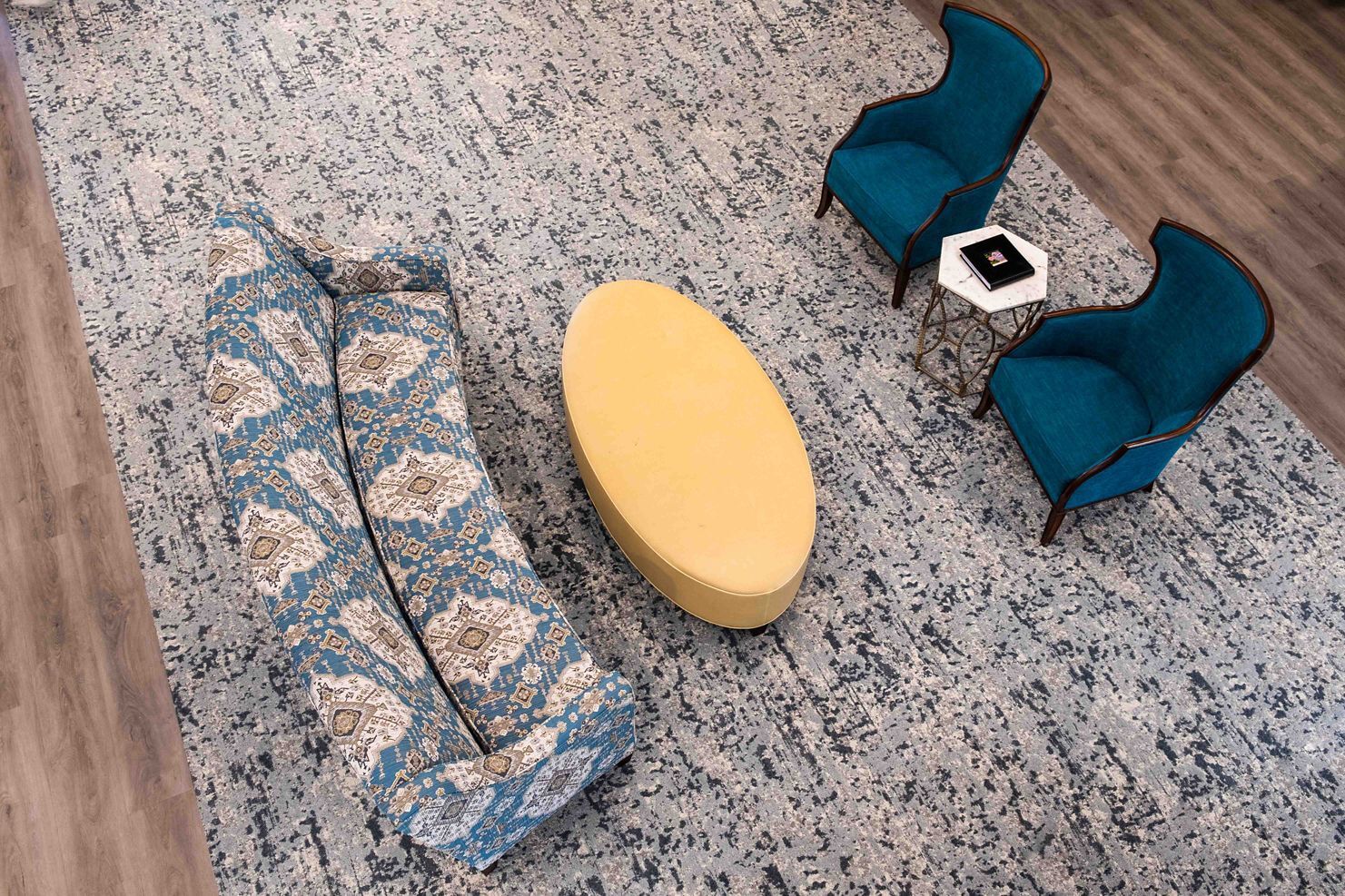 Mohawk Group Hillcrest Health Services Interior Flooring Seating Area ...