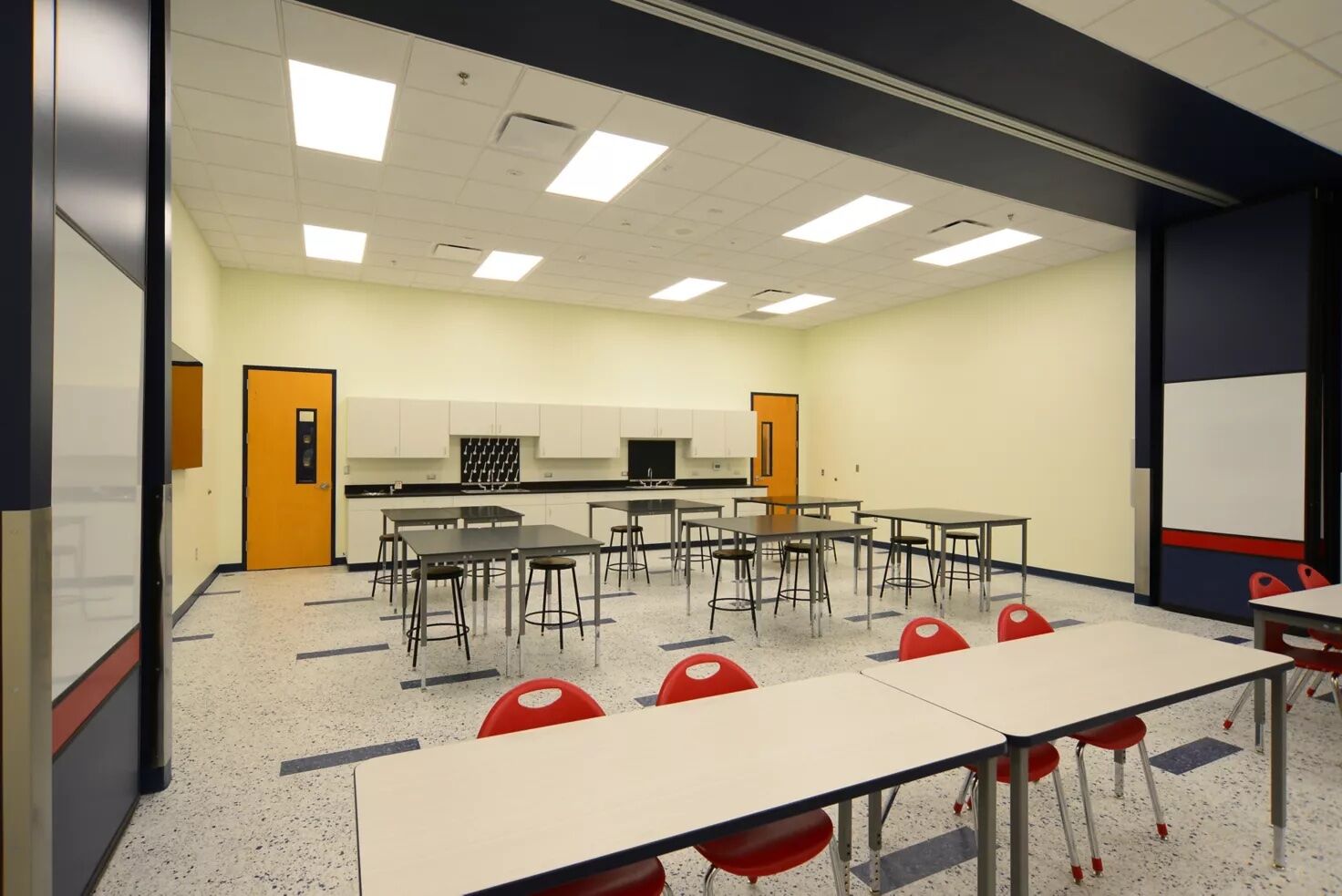 Mohawk Group Jackson Prep Junior High School Interior Flooring Kitchen ...