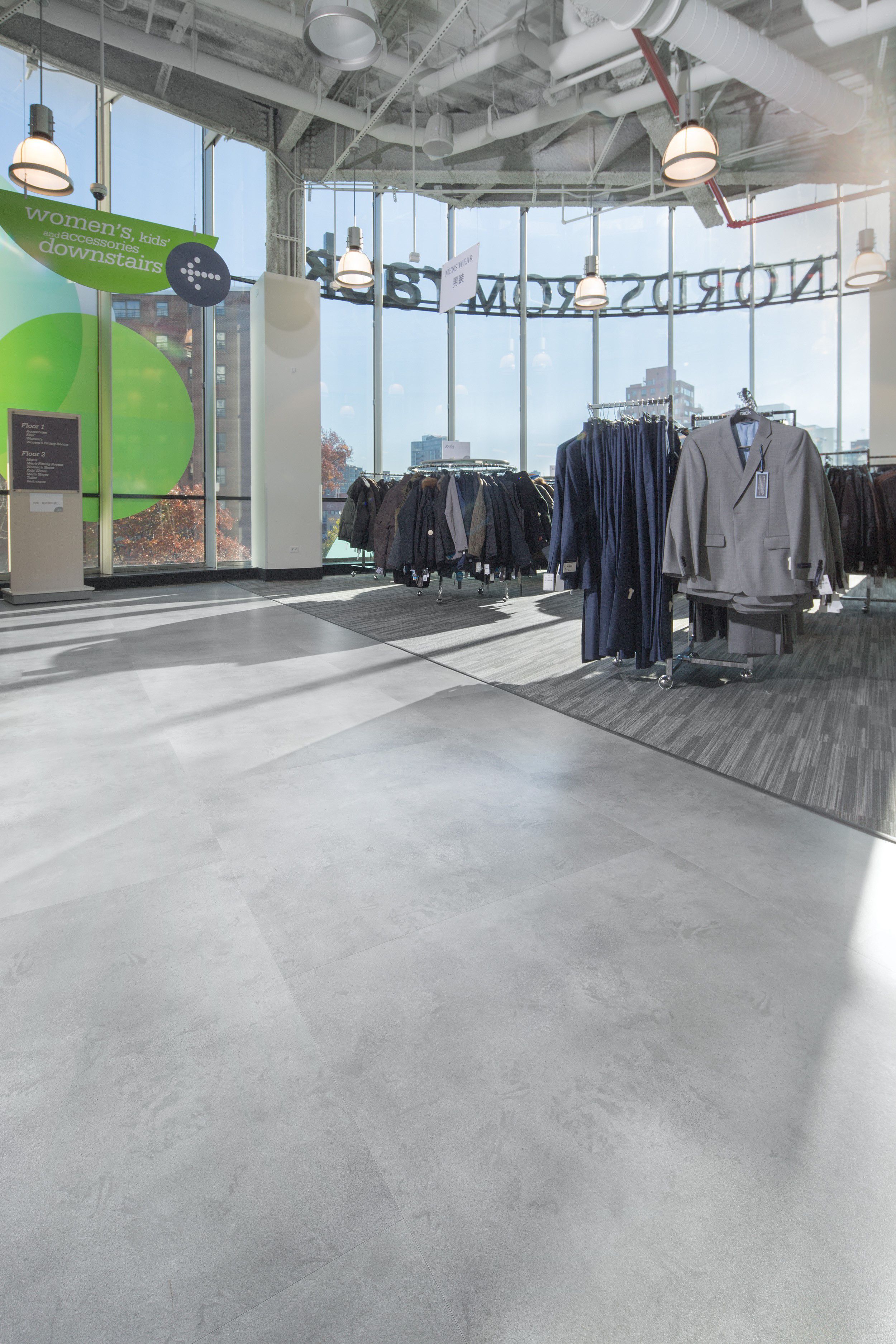 Mohawk Group Nordstrom Rack Skyview Mall Interior Flooring | Mohawk Group