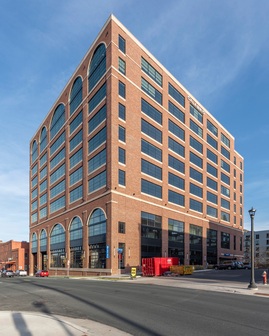Arched Office Building Window Design | DJR Architecture