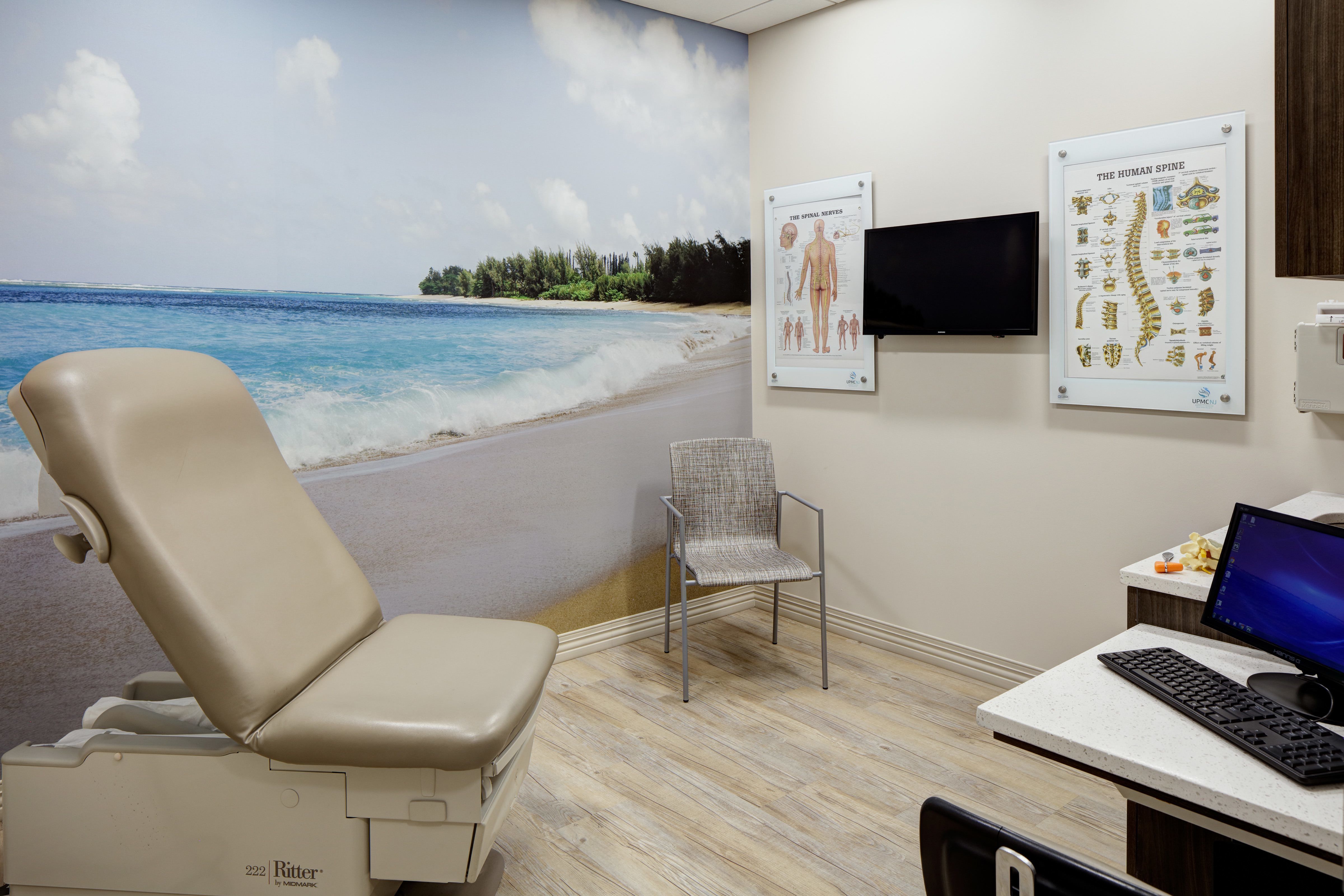 Murals Your Way Clinic Exam Room Beach Wall Mural | Murals Your Way