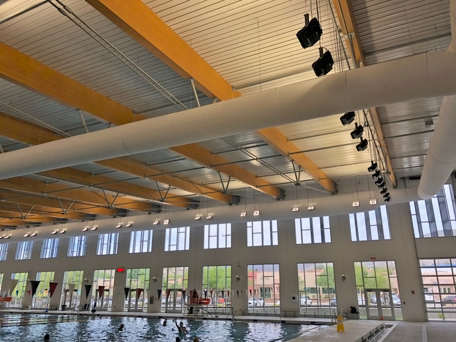 Natatorium Lighting Design | Meteor Lighting