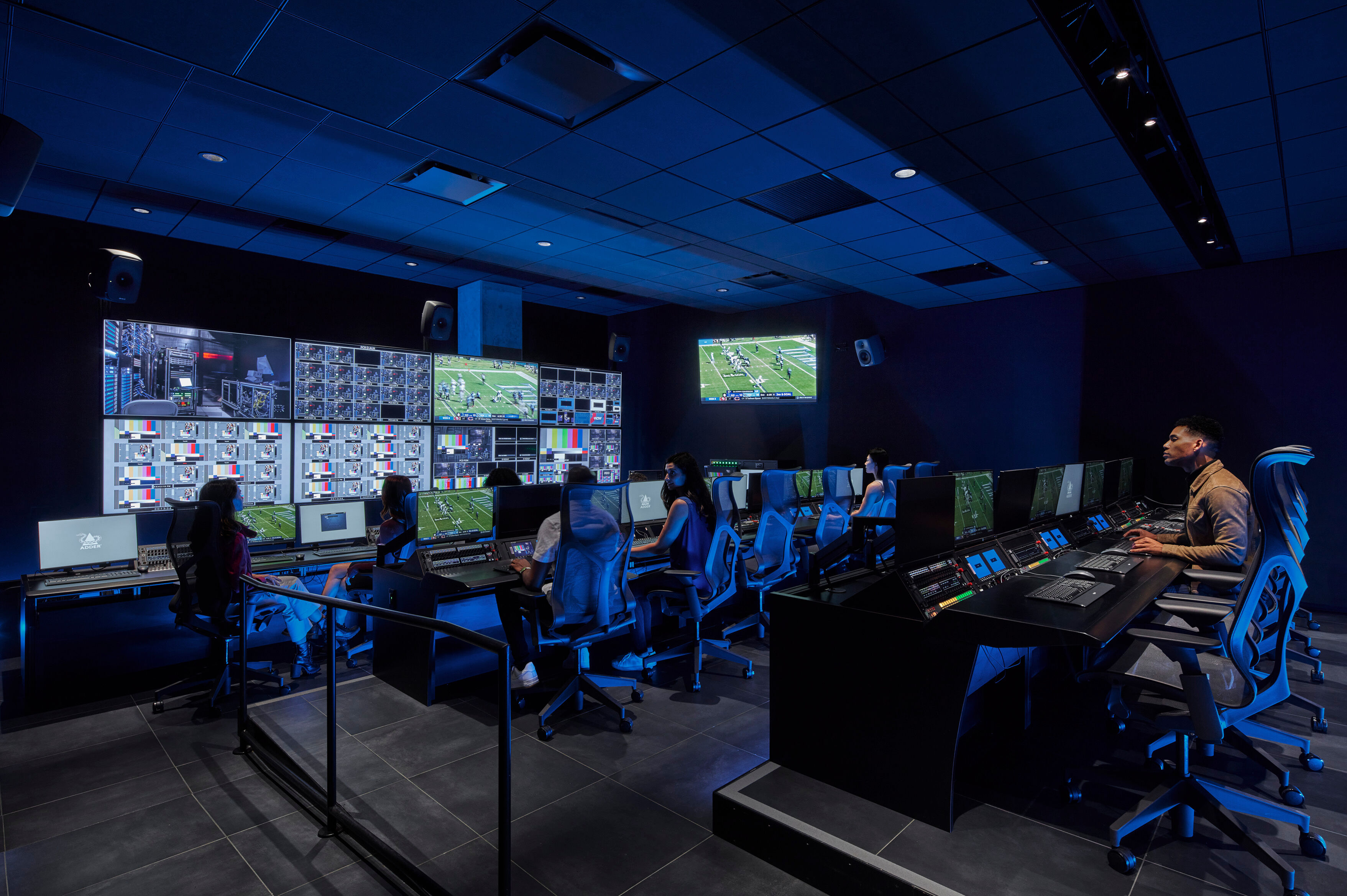 NFL Media Control Room | Tate Inc.