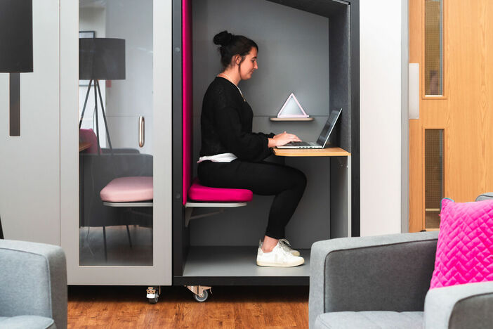 Nook Solo booth | Nook Wellness Pods
