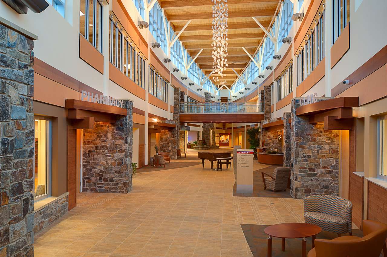 Nor-Son Commercial Construction Perham Health Sanford Hall way | Nor ...