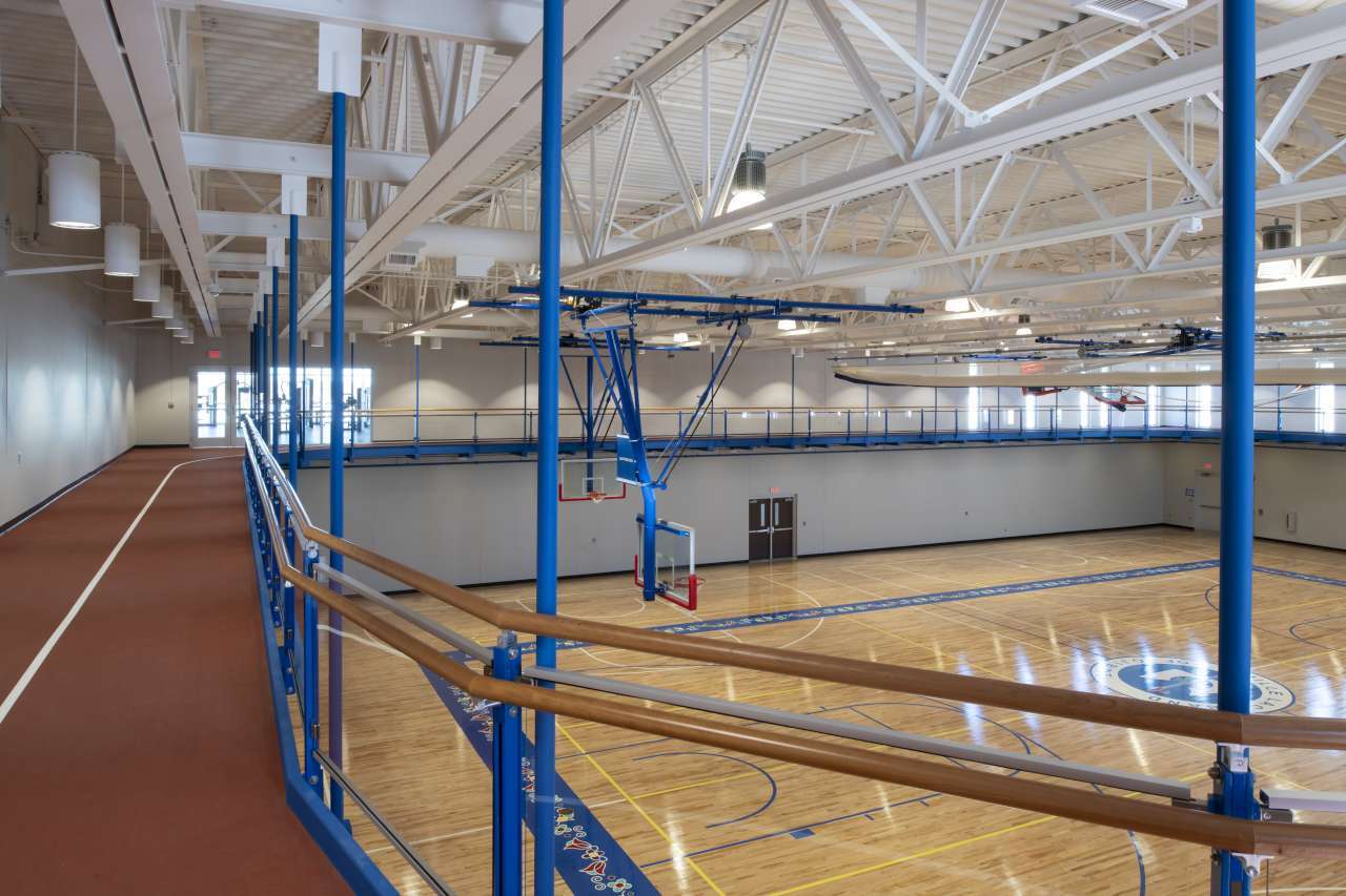 Nor-Son Construction District 1 Community Center Gymnasium Track | Nor ...
