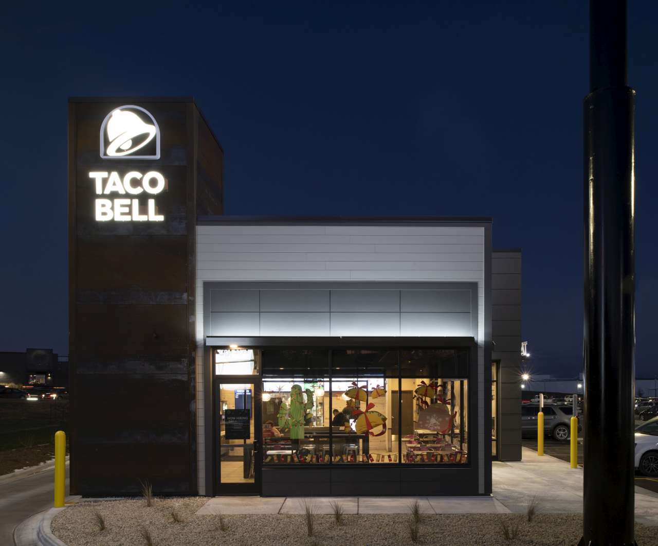 Nor-Son Construction Taco Bell Rochester Exterior Storefront Design ...