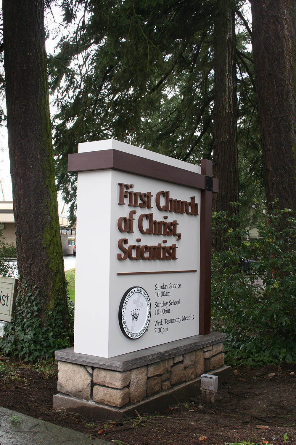 First Church of Christ, Scientist | Northwest Sign & Design