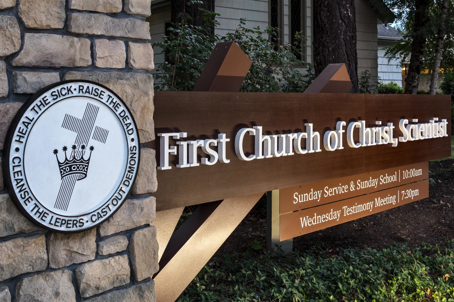 Northwest Sign & Design - First Church of Christ, Scientist | Northwest ...
