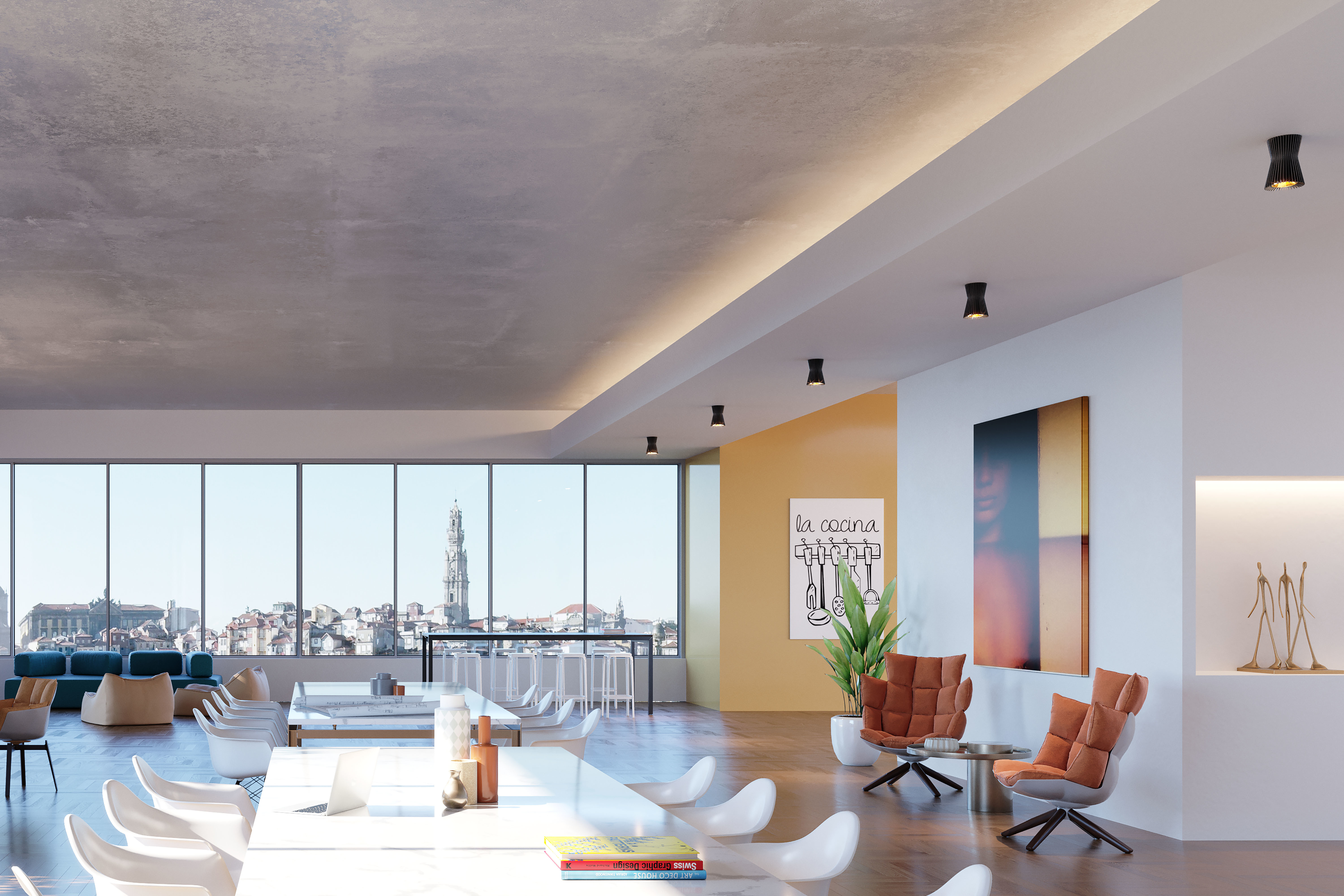 OCL Architectural Lighting Fiori Open Meeting Space Lighting | OCL ...