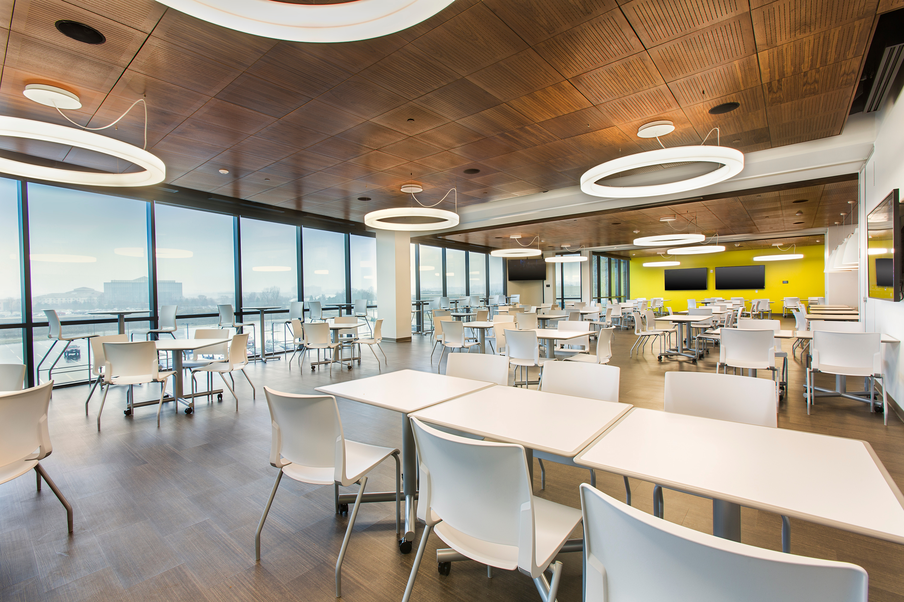 OCL Architectural Lighting Glowring Pendant Office Common Area and Work ...