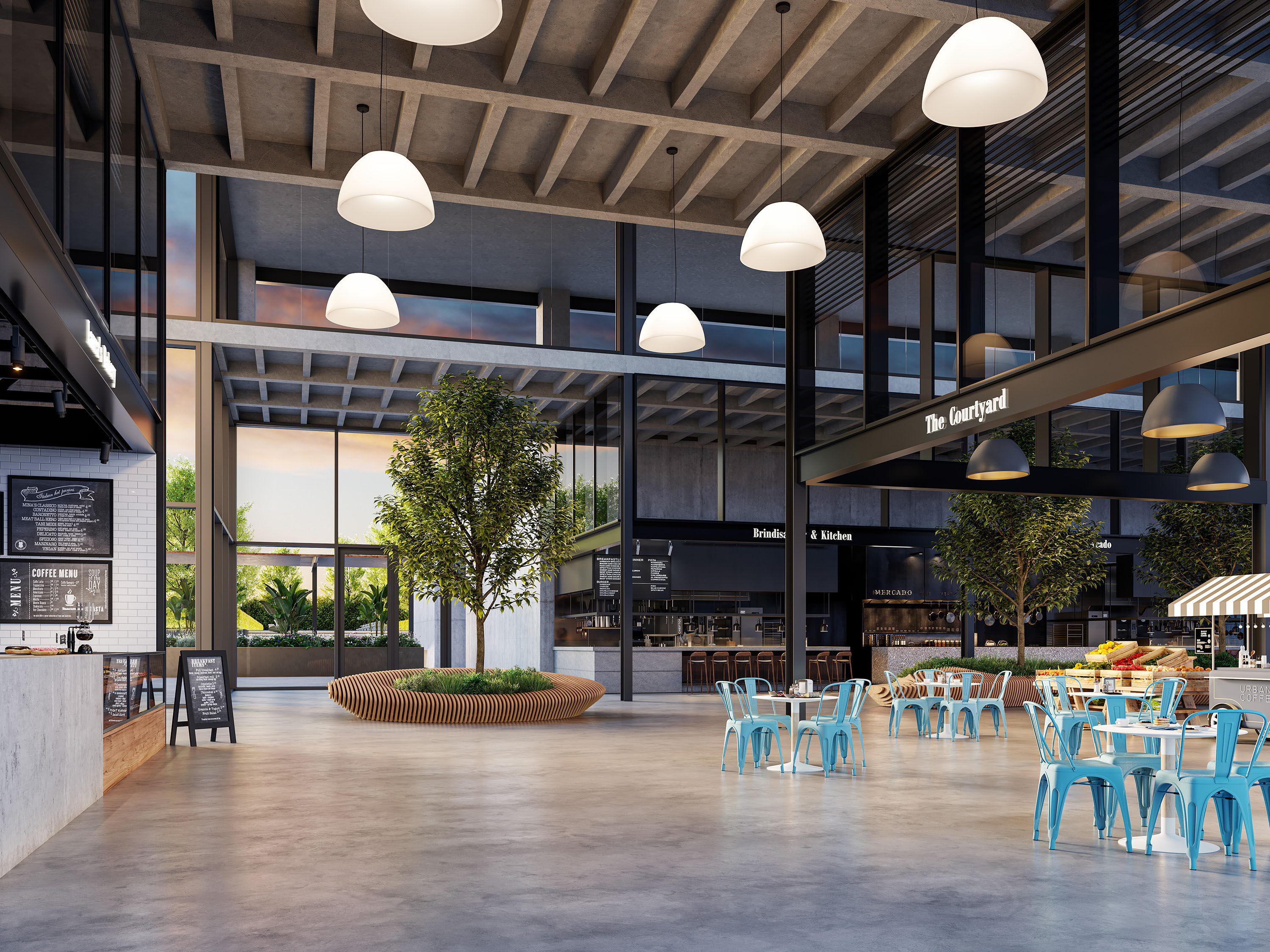 OCL Neo Food Hall | OCL Architectural Lighting