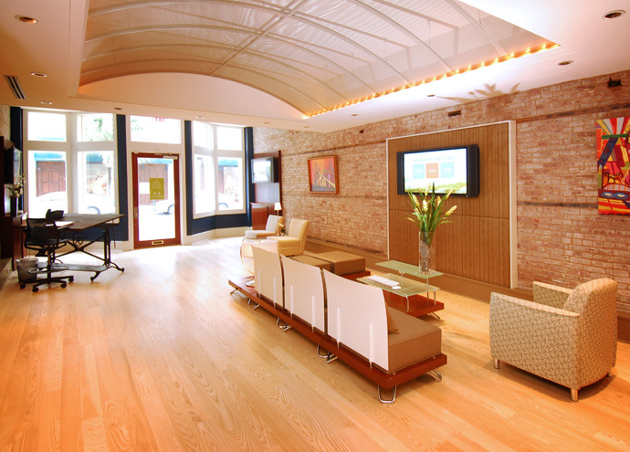 office interior seating | Neil Stevenson Architects