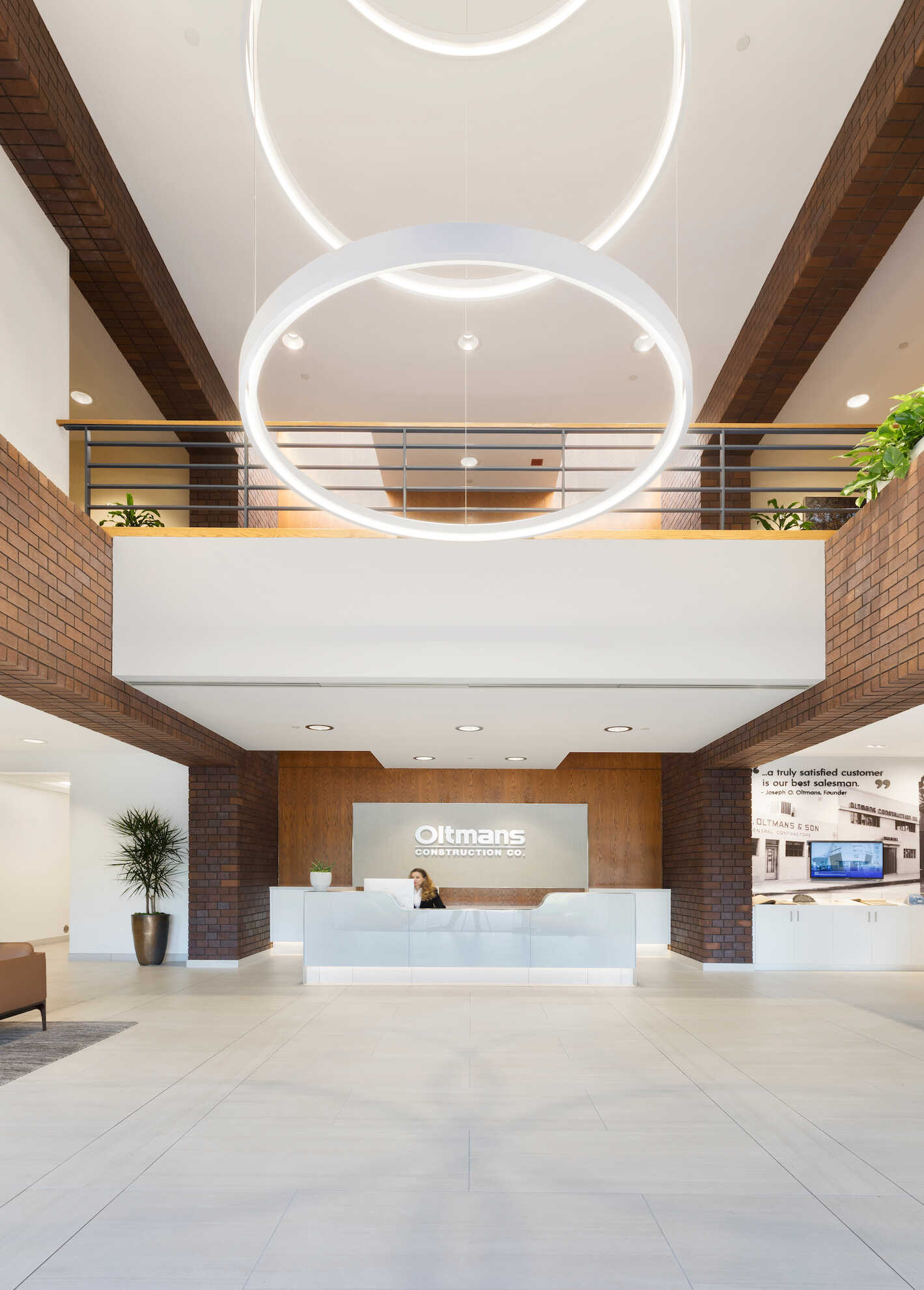 Office Lobby Entryway and Reception Area | Ferrari Images