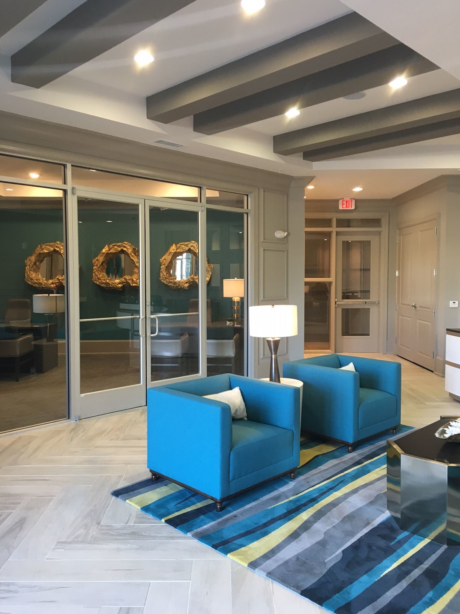 Office lobby waiting area | DELOS