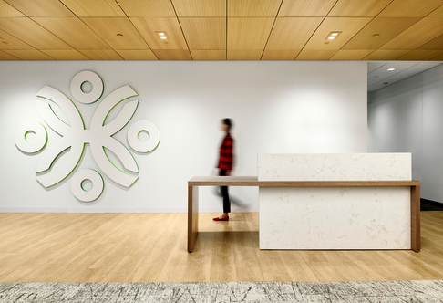 Office reception desk inspiration | BWBR