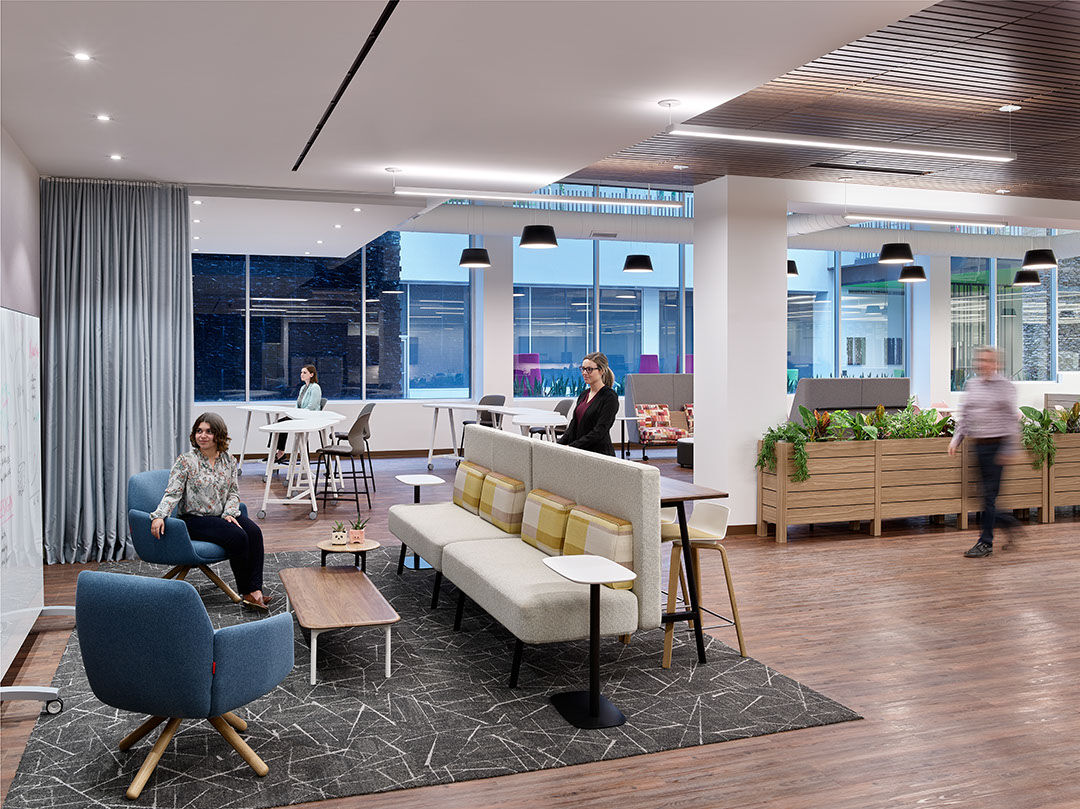 OFS Berkadia Innovation Center Lounge Furniture | OFS