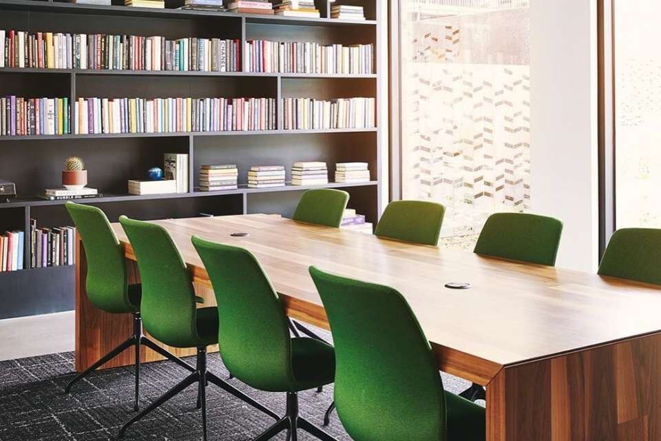 OFS Brick Avenue Lofts Conference Table and Seating | OFS