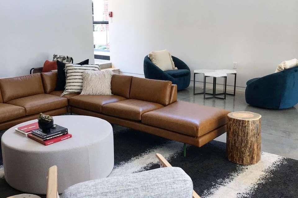 OFS Brick Avenue Lofts Lounge Room Couch Seating | OFS