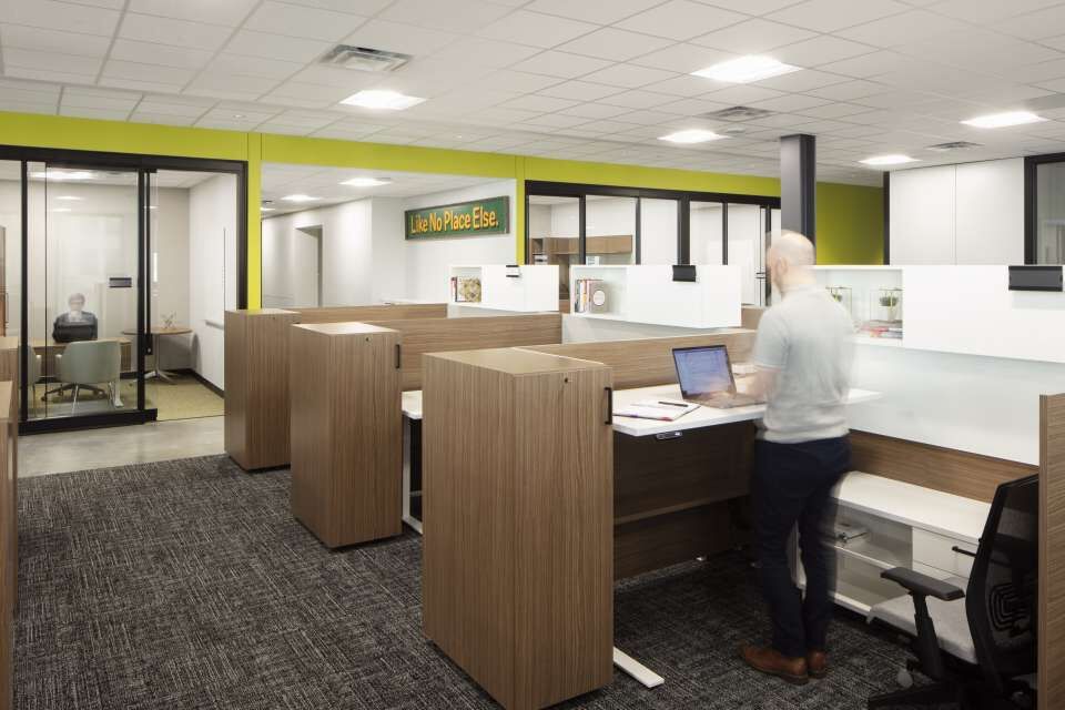 OFS Brinker International open office space | OFS