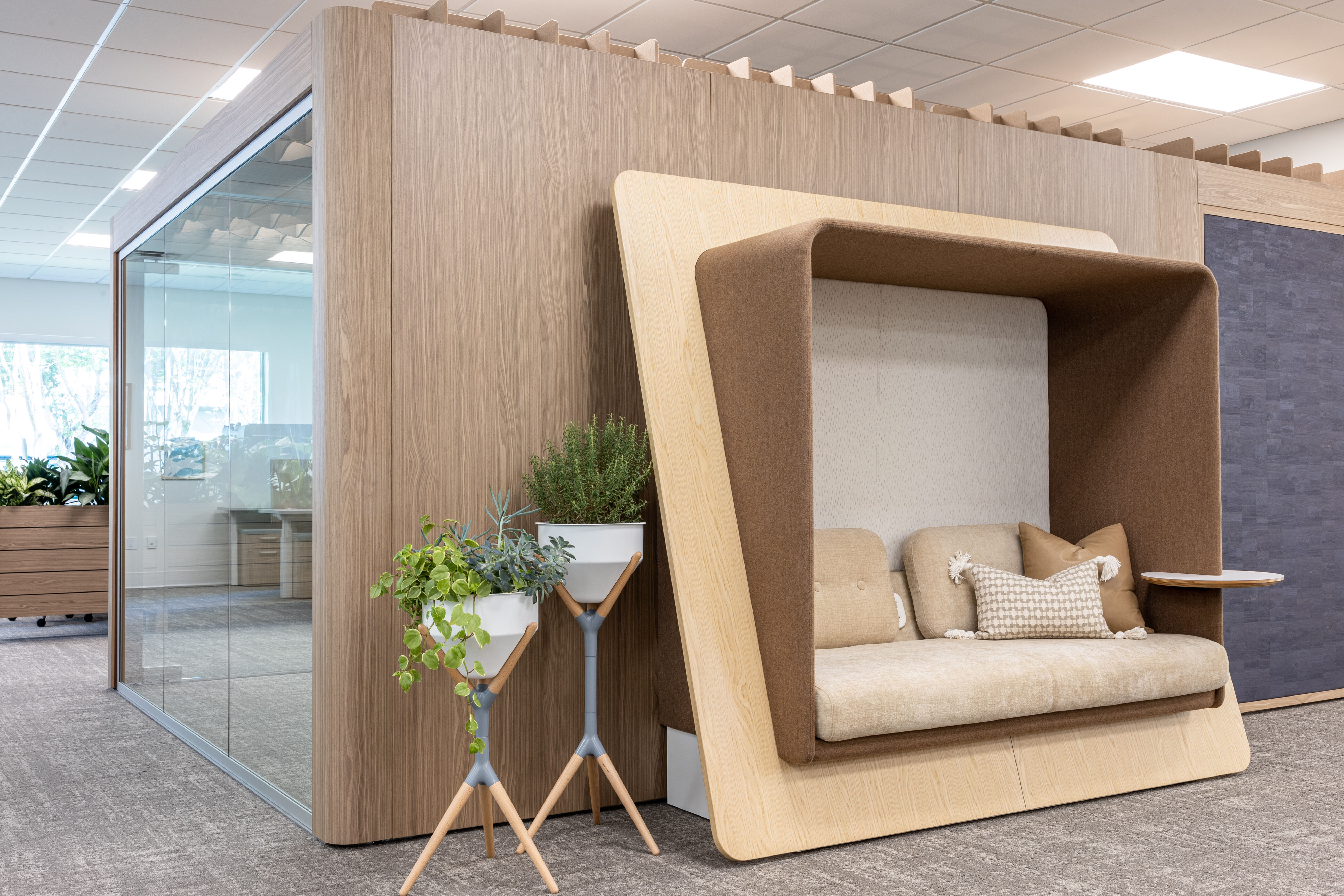 OFS Bryan Ashley Headquarters Lounge Booth Seating | OFS