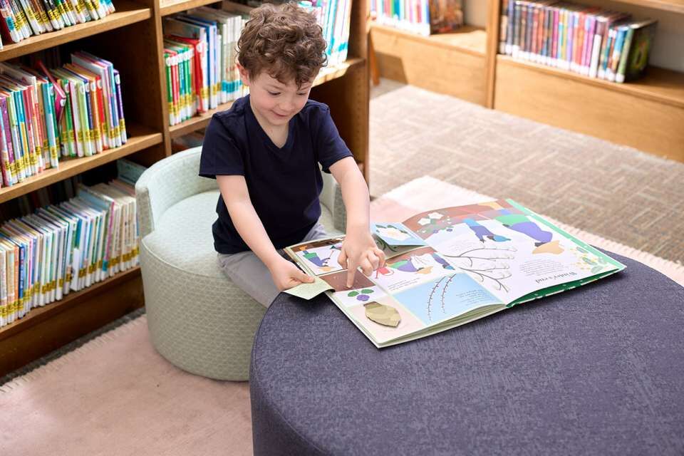 OFS Huntingburg Public Library Children's Seating and Table | OFS