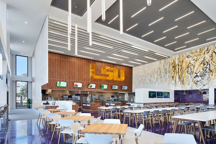 Louisiana State University Football Locker Room | OFS
