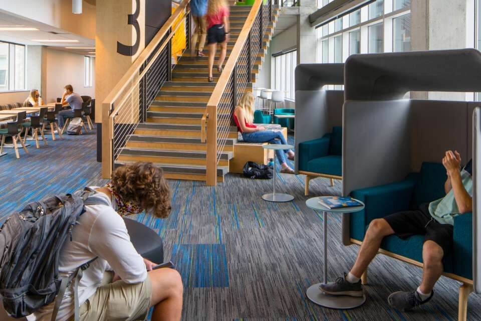 OFS MSU hyalite hall lobby | OFS