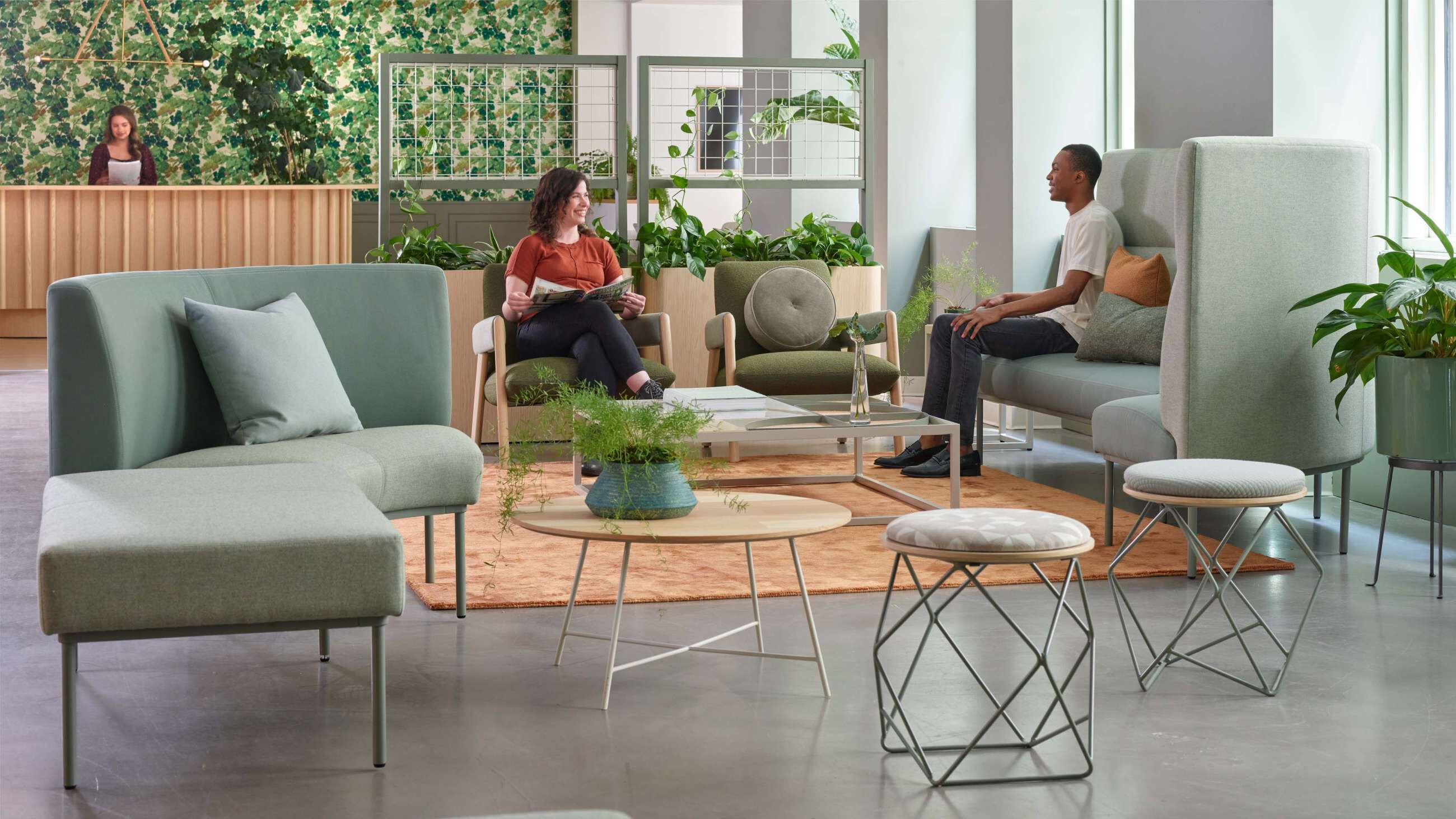 OFS Neocon 2023 Cultural Hub Reception and Lounge Seating | OFS