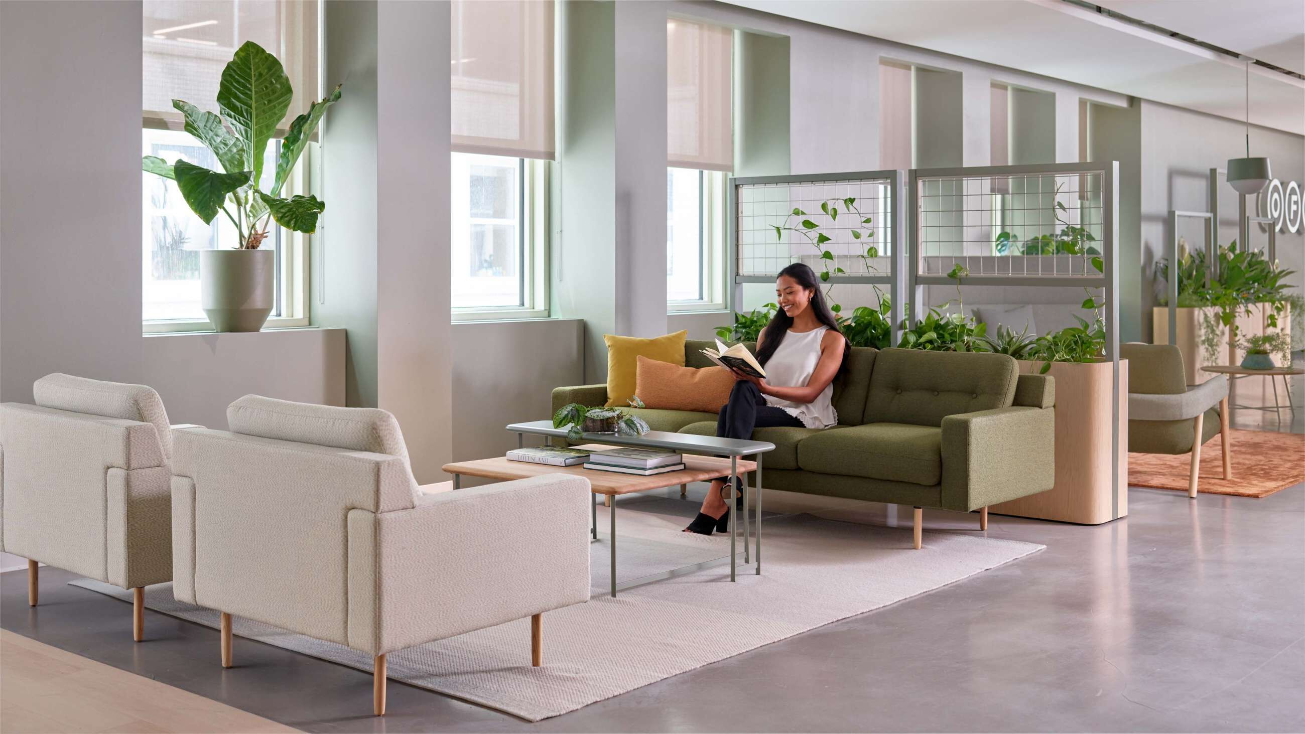 OFS Neocon 2023 Cultural Hub Waiting Area Lounge Seating | OFS