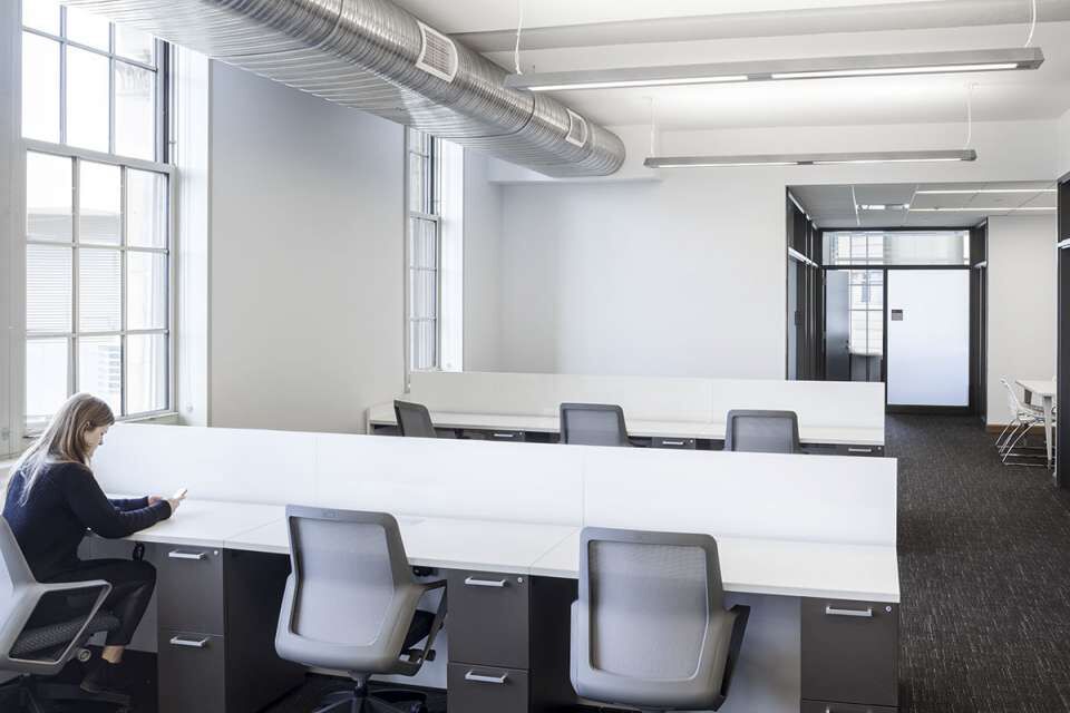 OFS NJIT Interior Common Area Workspace | OFS
