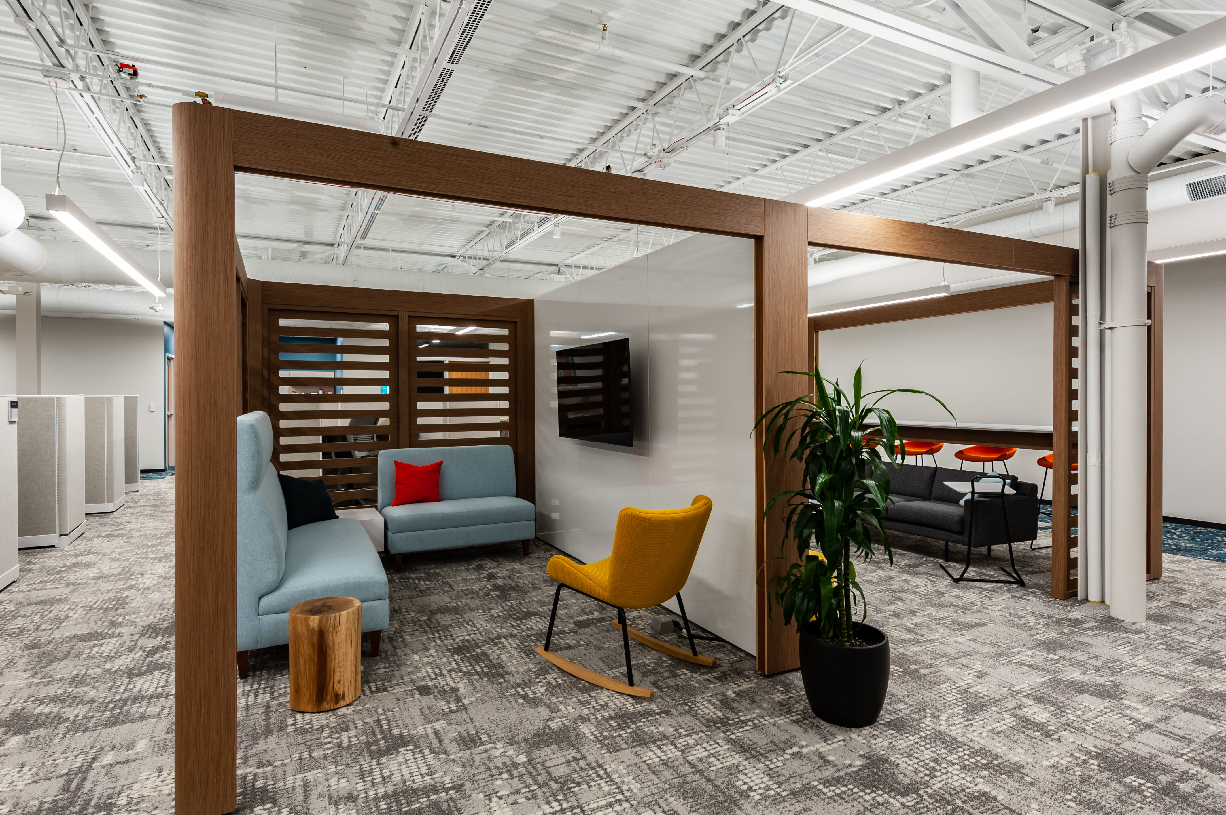 OFS Service Express Global Headquarters Work Lounge Furniture | OFS