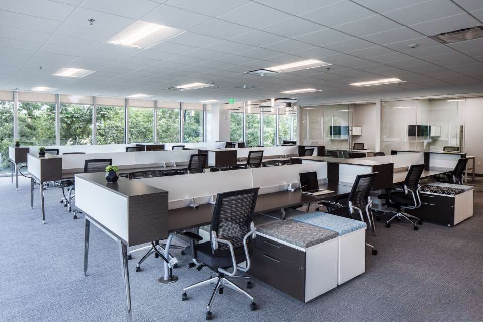 OFS Wyndham Office open office desk space | OFS