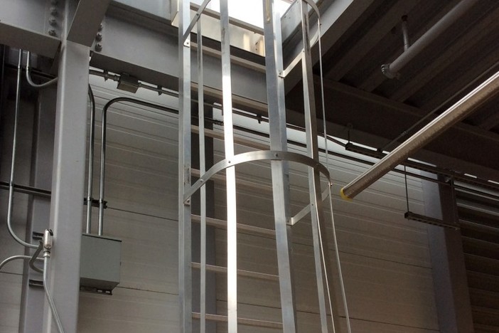 Cage Ladders // Customizable Aluminum Cage Ladder Models | O'Keeffe's Inc.