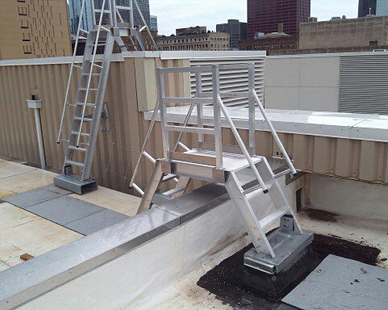 Ship Ladders // Customizable Aluminum Ship Ladder Models | O'Keeffe's Inc.