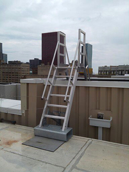 Ship Ladders // Customizable Aluminum Ship Ladder Models | O'Keeffe's Inc.