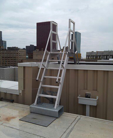 Ship Ladders // Customizable Aluminum Ship Ladder Models | O'Keeffe's Inc.