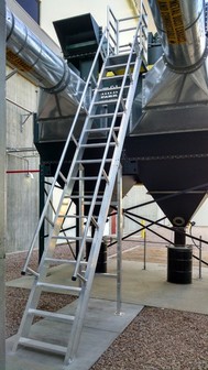 Ship Ladders // Customizable Aluminum Ship Ladder Models | O'Keeffe's Inc.