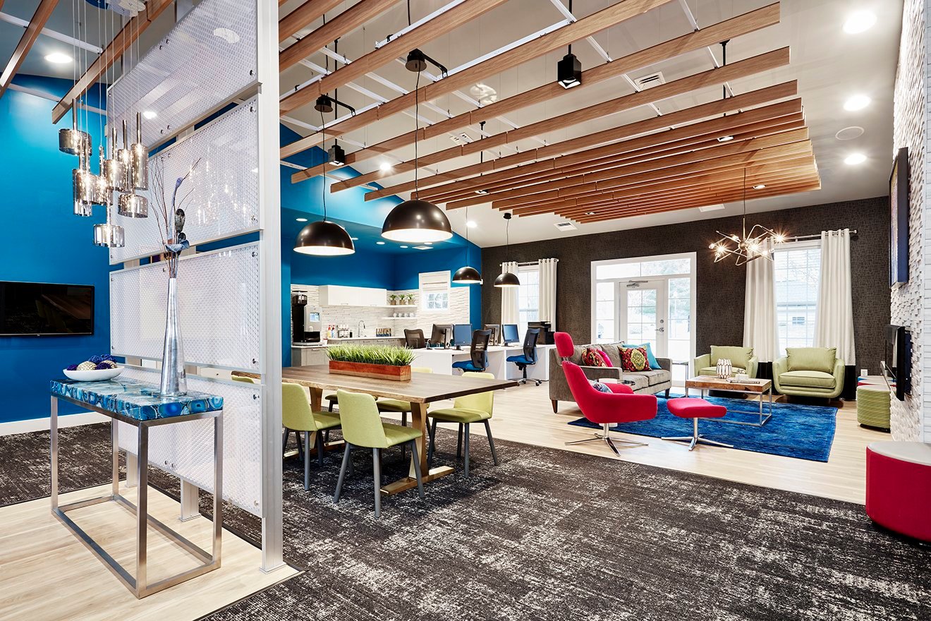 open concept design lounge | Circle Design Studio