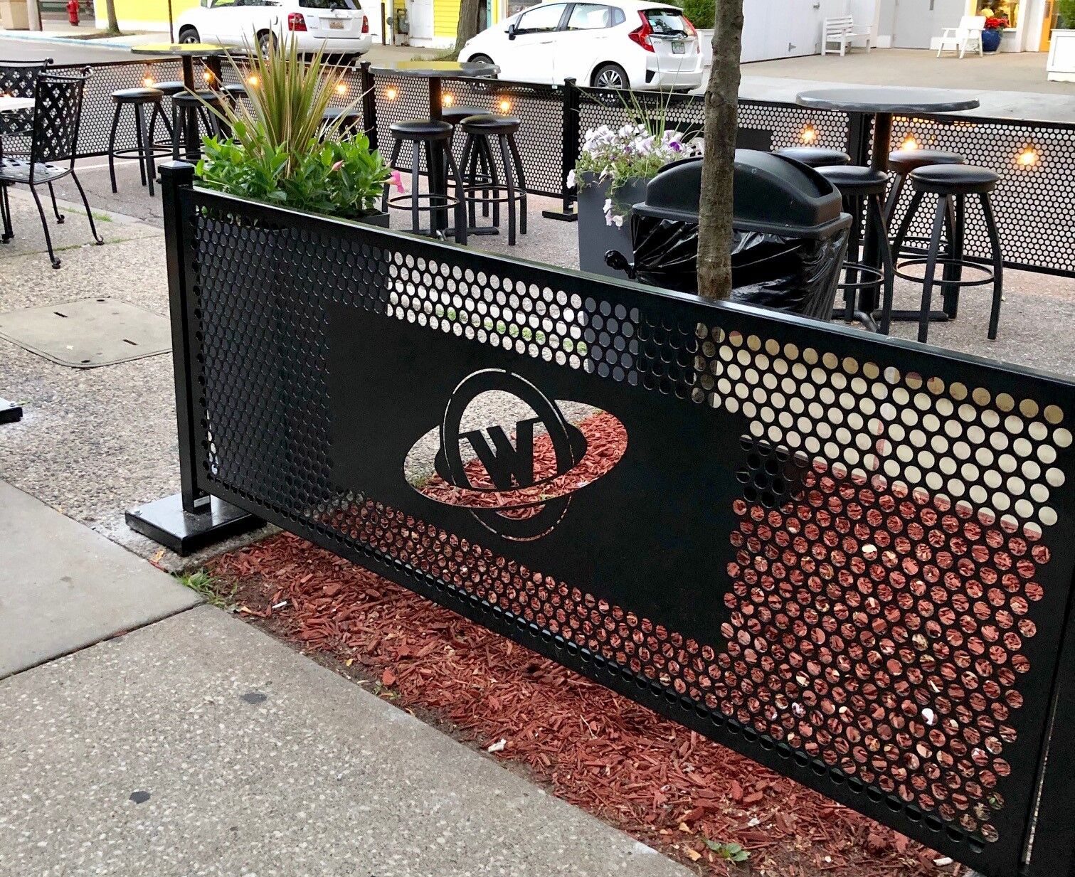 outdoor dining select space partitions | SelectSpace Partitions