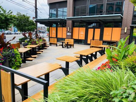 Ariel Angle of Vinason Pho Outdoor | Lamboo®